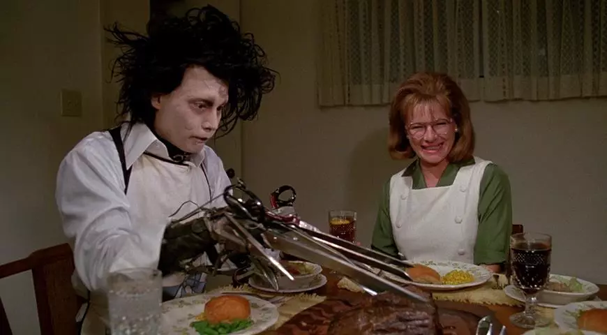 7 skena të çmendura me ushqim nga Tim Burton Films