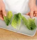 Photo Recept za kuhanje: azijska salata sa svinjetinom u čamcima sa salata, korak br. 6