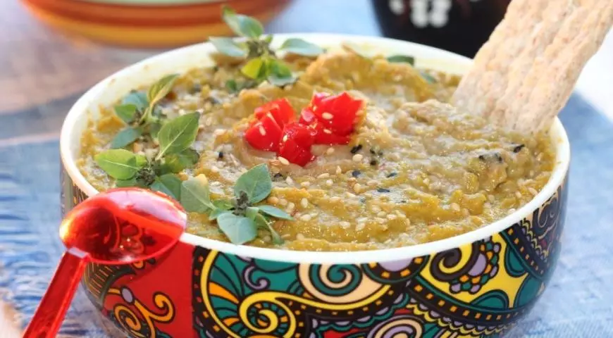 Pateta casera de verduras y lentejas con nueces 2