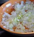 Fry onions and celery for cooking acute soup