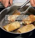 Foto matlagning Recept: Tasty pannkakor med kött, steg nr 3