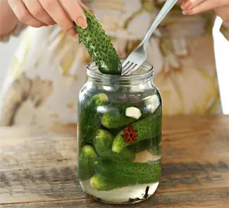 Marinated Cucumbers with Spices