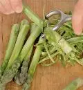 Hoton shirye-shiryen girke-girke, omerelet tare da asparagus, lambar Mataki na 1
