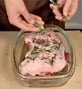 RECIPION FOTO پخت و پز: Gigu Lamb با مربا گوجه فرنگی، مرحله 2