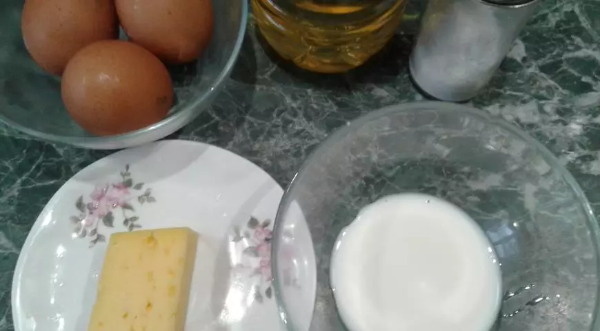 Prodotti necessari per la cottura del formaggio