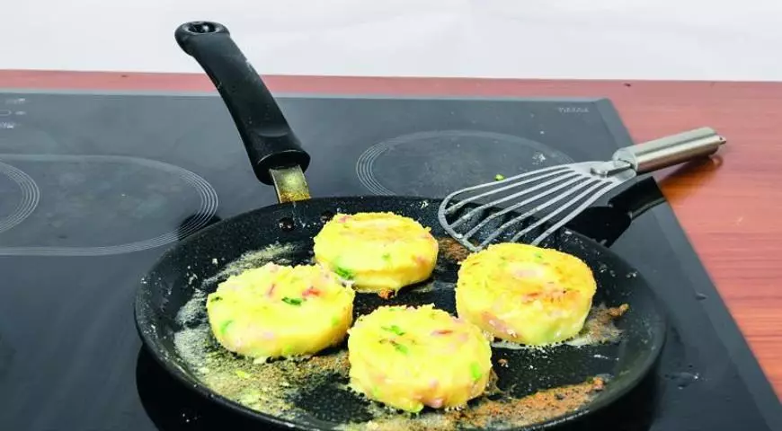 Cutlet frying