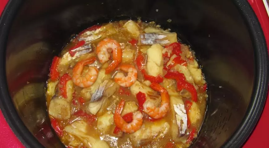 Ekupheleni kokulungiswa kwe-Cod kuya empumalanga ye-Prawn shrimp