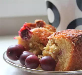 Cupcake dengan kerak gooseberry dan oat manis