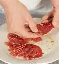 Сүрөт бышыруучу рецепт: Carpaccio, Step Sombourd 3