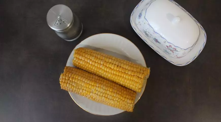 Stock Foto Tisjir Riċetta: Grilled Corn, Pass numru 2
