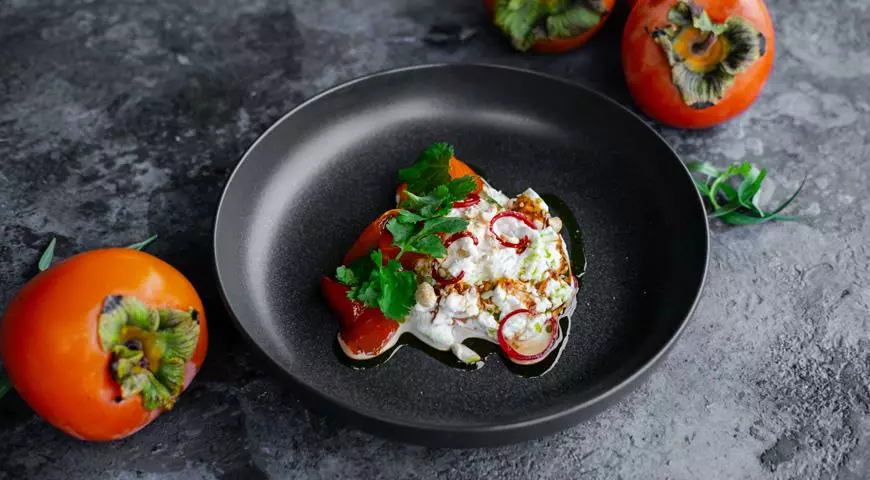 Creamy Buratta ជាមួយនឹងការហឹរហឹរ