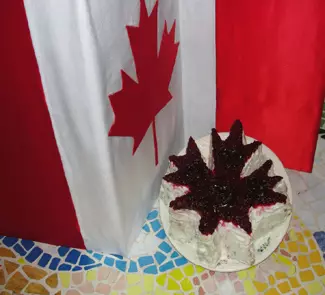 Торта за скариди в шоколад Ванкувър звезда