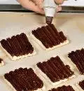 Фото пісіру рецепті: шоколад ірімшігі мен жидектері бар Milfe, №5 қадам
