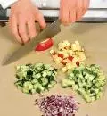 Resep masak poto: salad sareng bit handap, léngkah no. 2