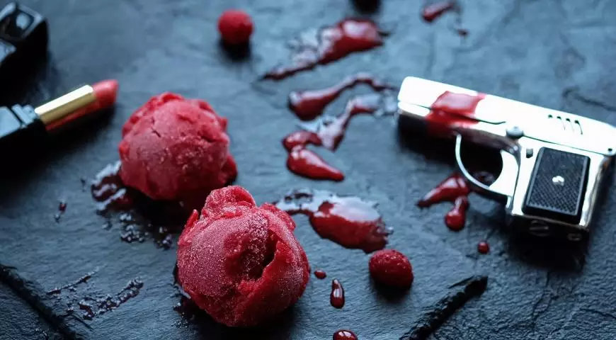 Ebe a na-eme rortberry Sorbet