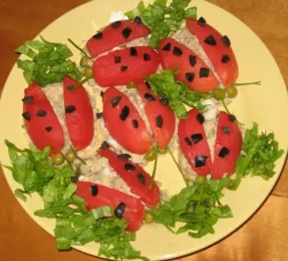 Salad Ladybugs.