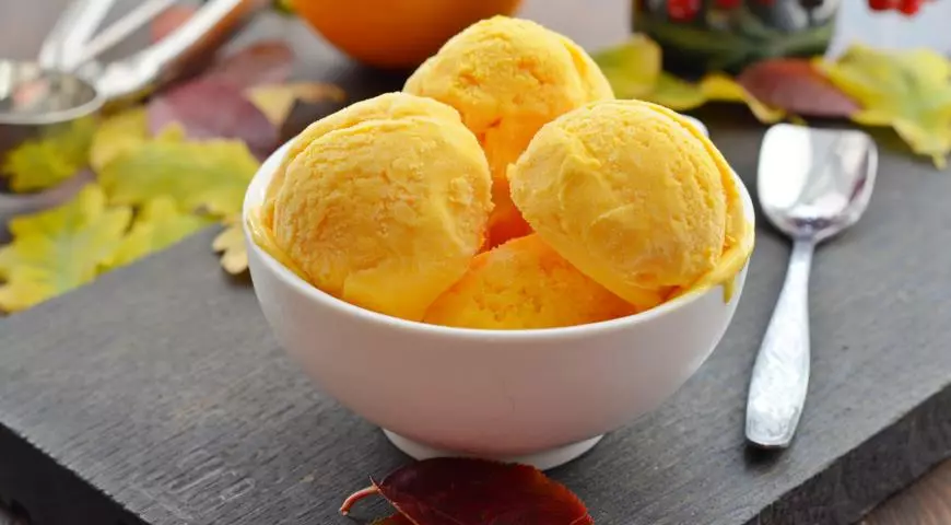 Moliūgų apelsinų ledų receptai