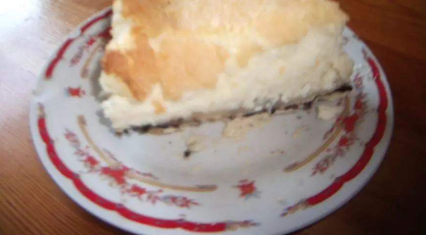 Ho pheha cheesecake ka seaparo sa chokolete