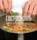 Foto Cooking Recipe: Chicken Sop mei noedels yn Aziatyske styl, stap nr. 6