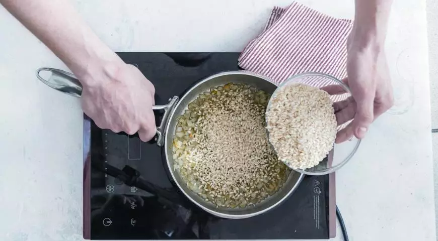 Resep masak poto: Ossebuko sareng Risotto di Milan, Lengkah nomer 4