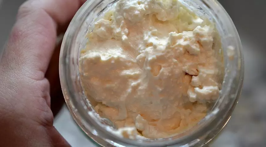 Voeg vervolgens Cottage Cheese toe