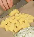 Stock Mufananidzo Kubheka Recipe: Potato Soup naAbrahe, nhanho nhamba 1
