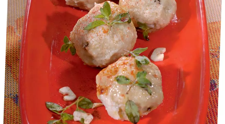 Dumpling met champignons