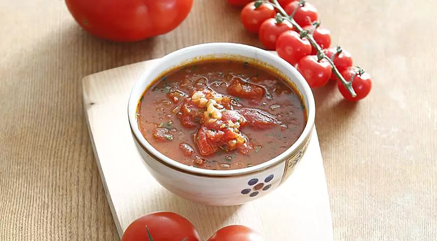 Sopa de tomate marroquí