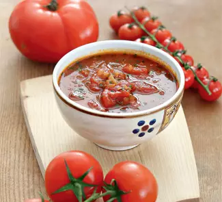 Sopa de tomate marroquí 2