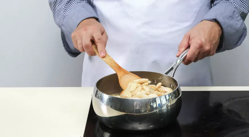 Foto Foto La ricetta di cucina: fagioli con cavolo Sauer, gradino numero 2