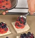 照片烹饪食谱：杏仁蛋糕用浆果，步骤号6