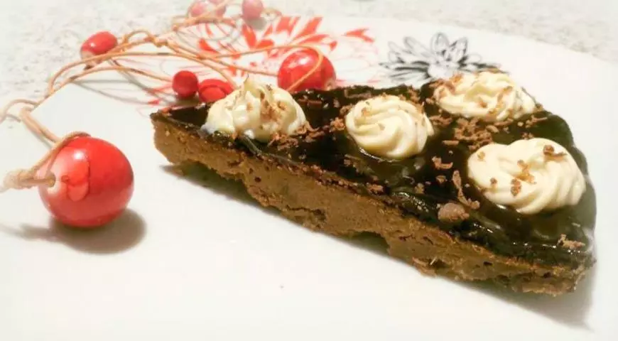 Préparer le gâteau au chocolat au fromage cottage