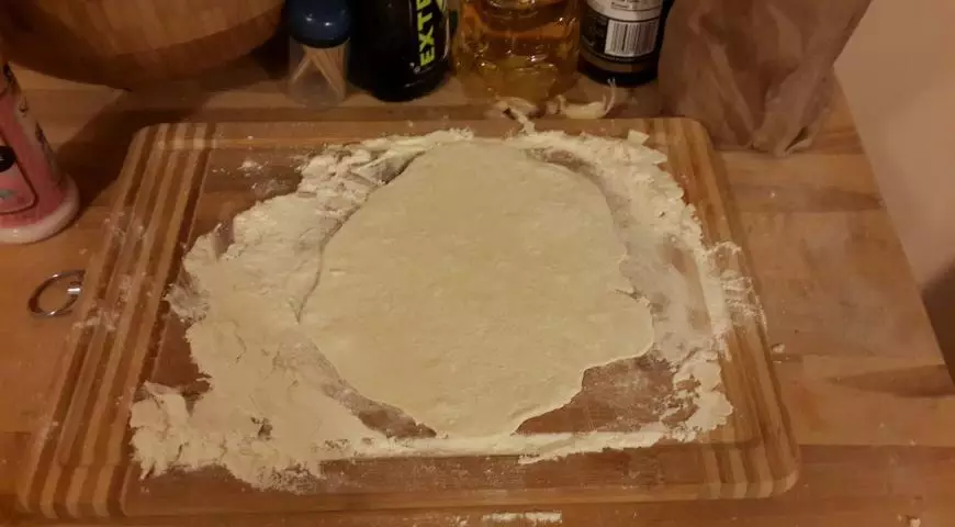 Rotolare la torta in pancake