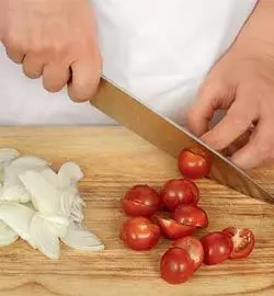 Photo Cooking Recipe: Salad đậu lăng ấm áp với Haluumi, bước số 1