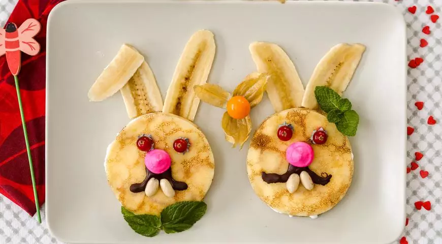 Pancakes hares