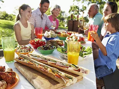 Picnic en la naturaleza