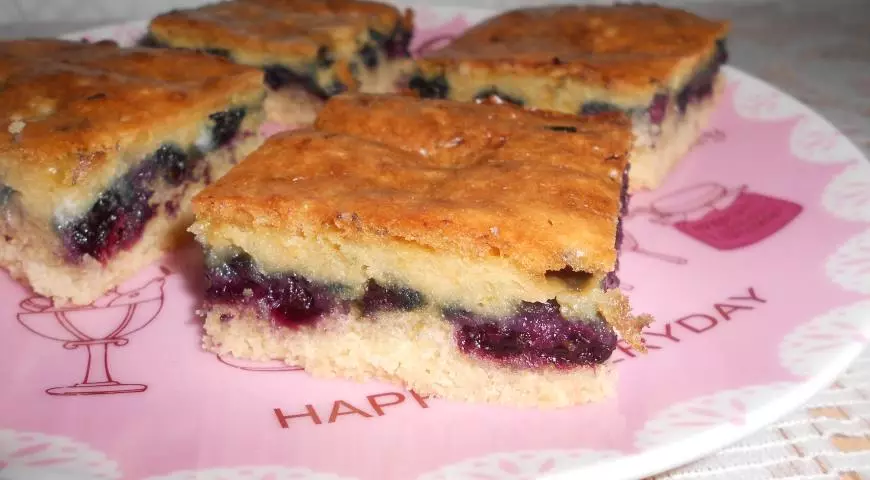 Oideas le haghaidh conartha bunaidh le blueberries