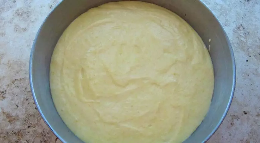 Bake biscuit until ready, remove the baked layer and grind