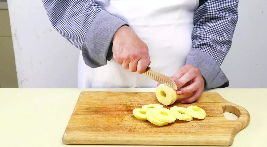 Recipe Cooking Photo: Rings Apple Roasted, Step No. 2