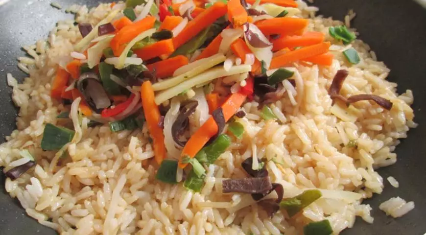 Zelenina s ryžou