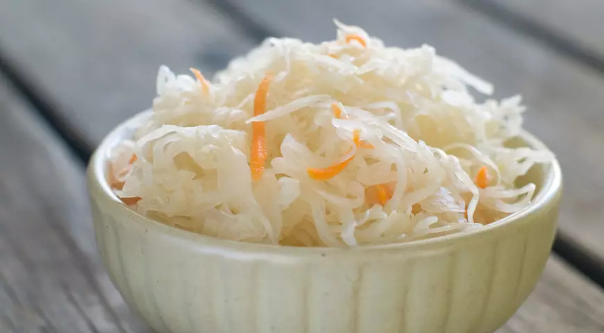 Sauerkraut.