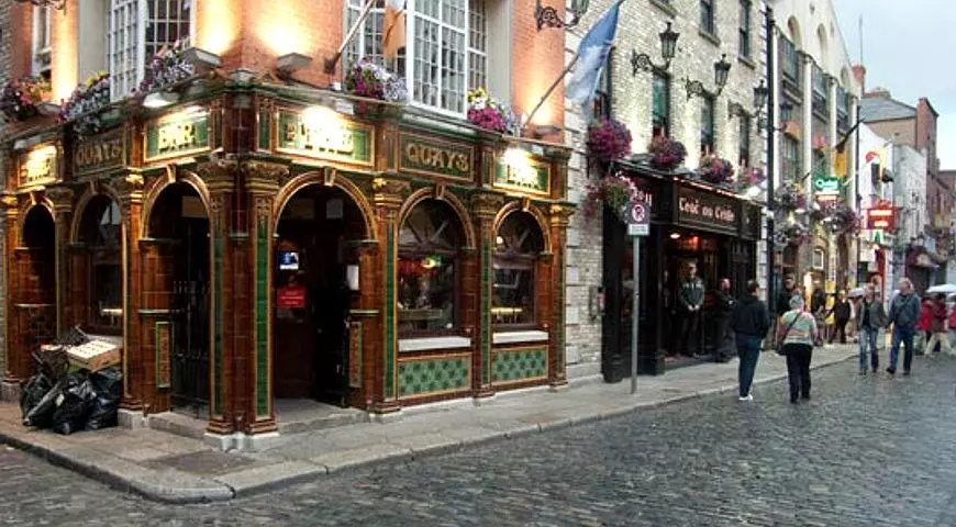 Írsko - krčmy a reštaurácie