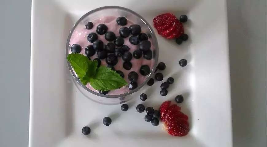 Recept berry-tvaroh raňajky alebo