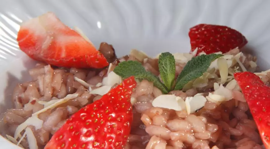 Fruit risotto