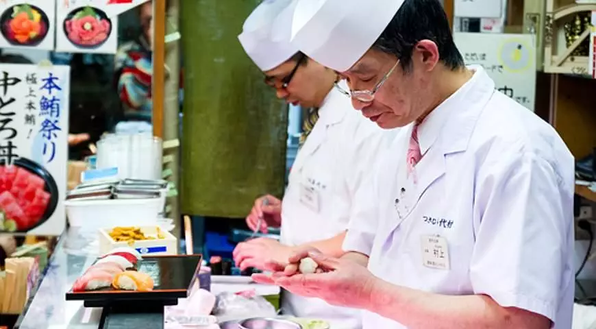 Kitchens in the world - restaurants in Japan
