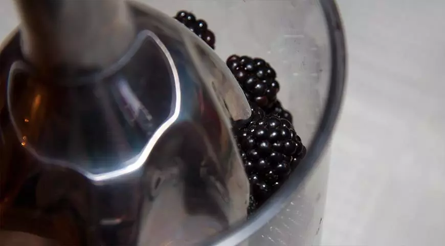 Purgar Blackberry para cocinar salsa