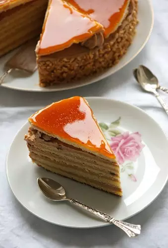 Paghahanda ng Hungarian Cake Dobozo.