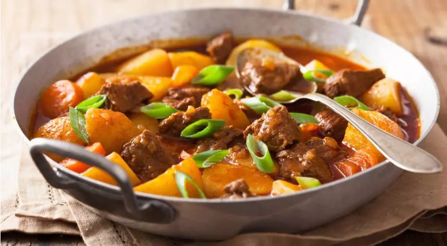 Purè di carne con verdure