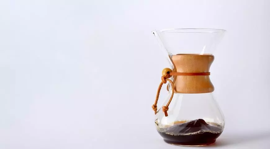 Agora café não é fervido: 5 novos métodos de cozimento 56493_5