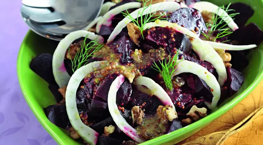 Fọto Sise gige: Awọn beets Pẹlu Fennel ati Raisin, Nọmba Igbese 3